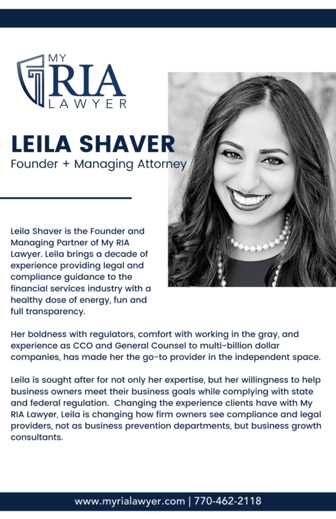 My RIA Lawyer Media | FL, 34683 | (770) 462-2118